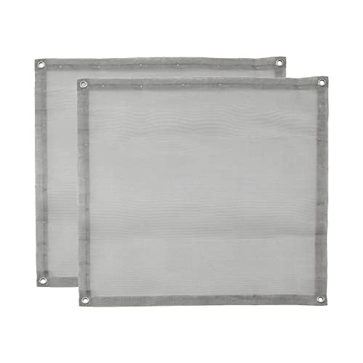 Colaxi Portable Fire, Camping Stainless Steel Outdoor Fireplace, Collapsing Steel Mesh Fireplace Foldable Outdoor Fire Patio Camping, Backyard Garden, 42x42x0.2cm