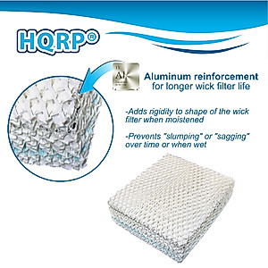 HQRP Wick Filter Replacement Compatible with Bemis Essick Air AIRCARE SS390DWHT, 826000, 826800, 826600, 826900, 821000, 821001, 831000 Evaporative Humidifiers