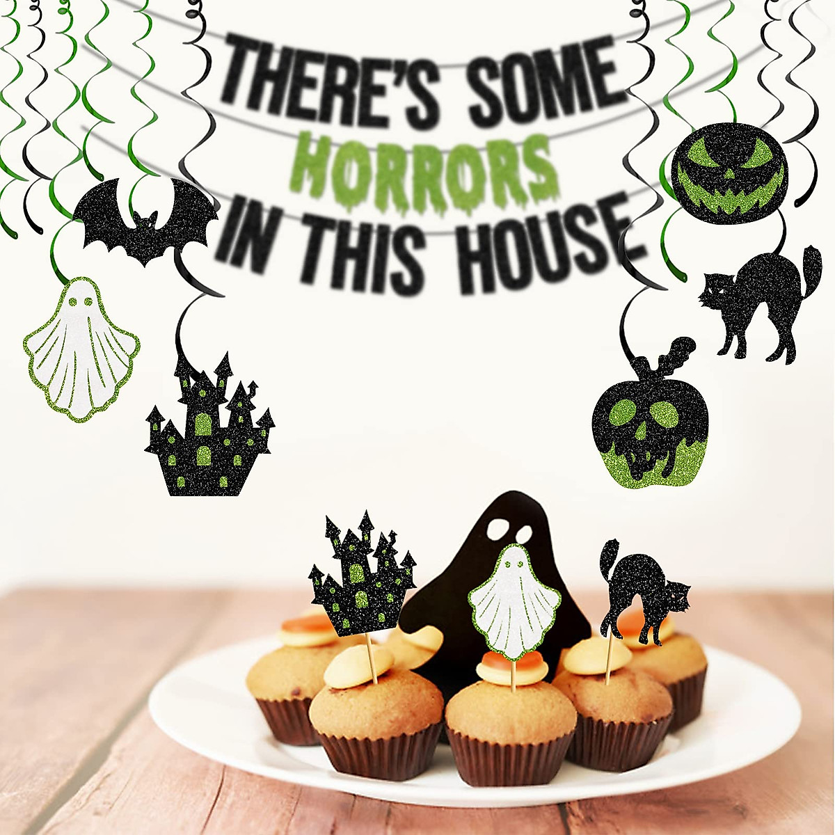 Halloween Party Decorations Halloween Banner Haunted House Decorations Horror Party Decorations In This House Horror Sign Horror Birthday Decorations