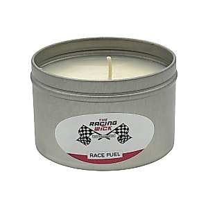 Race Fuel Scented Candle - The Racing Wick - 8oz Tin Can