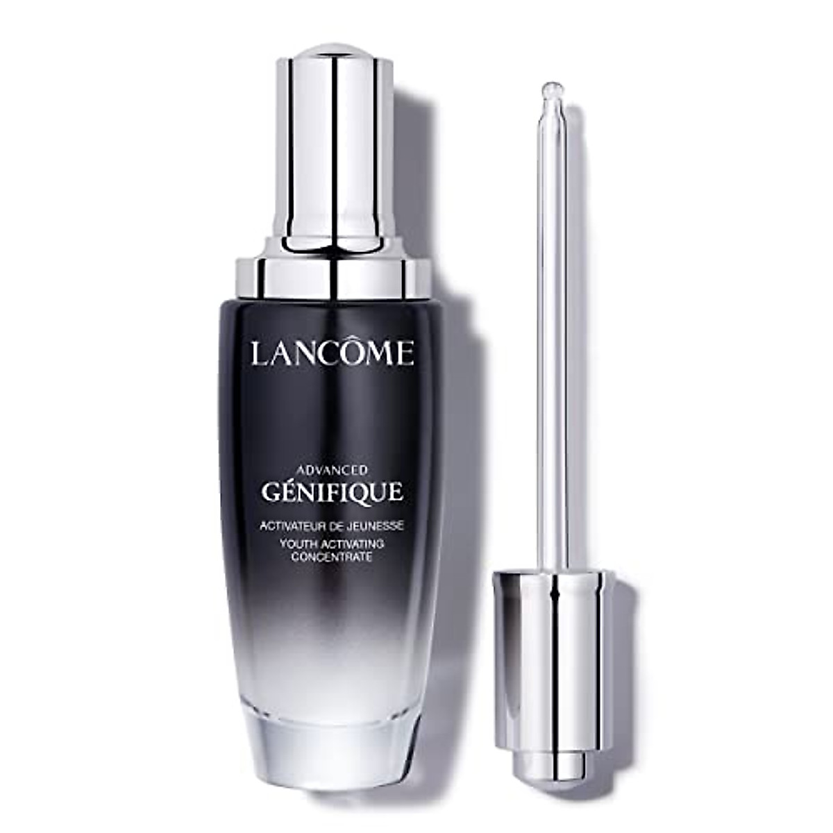 Lancôme Advanced Génifique Face Serum - For Fine Lines & Boosts Radiance - With Bifidus Prebiotic, Hyaluronic Acid & Vitamin Cg - 2.5 Fl Oz