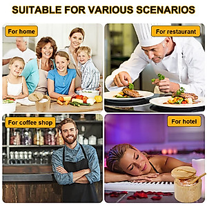 Salt Box Bamboo Salt Container with Swivel Lid, 2Pack Bamboo Salt and Pepper Box, Bamboo Salt Bowl Salt Cellar Easily Open and Seal Salt Holder Dish, Spice Cellar for Storing Salt Pepper Sugar Herbs