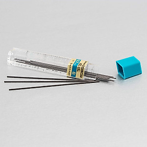Pentel® Super Hi-Polymer® Lead Refills, Medium Point, 0.7 mm, B Hardness, Pack Of 36 Refills