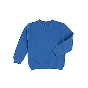 Leveret Kids & Toddler Boys Girls Long Sleeve Sweatshirt Royal Blue (Size 4 Years)
