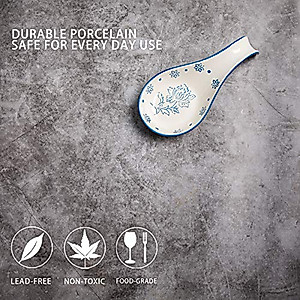 KINGSBULL HOME Spoon Rest for Stove Top Spoon Rest for Kitchen Counter