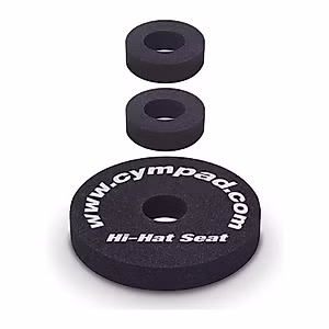 Cympad Optimizer Foam Cymbal Washer Set, Hi-Hat-Clutch & Seat