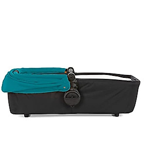 Diono Excurze Carrycot for Newborn Baby, Stroller Bassinet for Baby, Breathable Mattress for Comfortable Sleeping, Suitable from Birth, Blue Turquoise