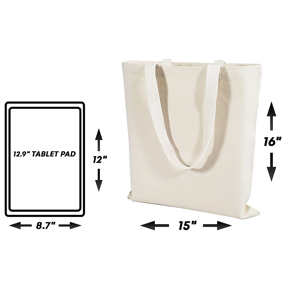 TBF Personalized Bride Tote Bag Wedding Bachelorette Bridal Shower Bridesmaids Bachelorette Cute Canvas Gift Bags (Ring Bearer (1 Pack))