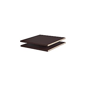 Palace Imports Cosmo, Metro, Urban Wardrobe/Armoire/Closet Optional Shelves (Java)