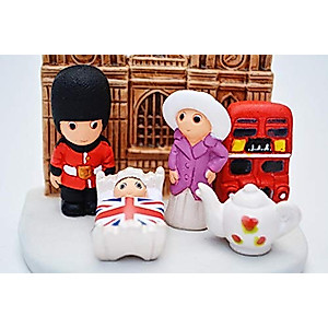 London Nativity Scene - Handmade in Clay - 1 block - 3.4"X2.4"X3.4" high, UK, Great Britain, Westminster Abbey