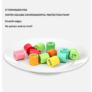 Wooden Montessori Multiplication Board Montessori Preschool Learning Toys Math Keyboard Development and Education Toys Suitable for Children Over 5 Years Old