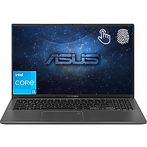 ASUS Newest Vivobook 15.6" FHD Touchscreen Thin Laptop, Intel Core i3-1115G4 Up to 3.9Ghz, 20GB RAM,512GB PCIE SSD, HDMI, Fingerprint, Backlit KB, Windows 11S, Grey with ES USB Card
