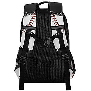 Glaphy Sport Baseball Backpacks Laptop School Book Bag Lightweight Daypack for Men Women Kids Teens