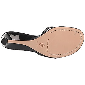 Donald Pliner Women's Heeled Sandal, Black, 7.5