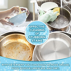 MAQIHAN Scrubbing Pad - 24PCS Scrubbing Sponges for Home and Kitchen Scouring Pads Multiple Purpose for Washing Kitchen Stove,Dish,Bowl,Pot,Sink,Bathtub,Cleaning Pad Scrubbing Pad Dish Sponge