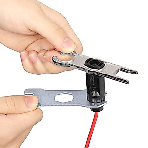 YAODHAOD Solar Panel Connector Tool Works,Disconnect Removal Solar PV Metal Spanner Wrench Crimping Tool for Solar PV System Extension Cable Kit