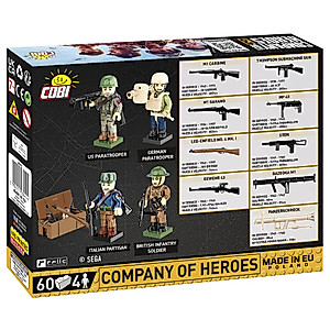 COBI Company of Heroes 3,Company of Heroes Set of Figures