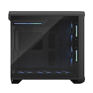 Fractal Design Torrent RGB Black E-ATX Tempered Glass Window High-Airflow Mid Tower Computer Case