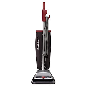 Sanitaire Tradition Commercial Bagged Upright Vacuum Cleaner with Quiet Clean, SC889B Black