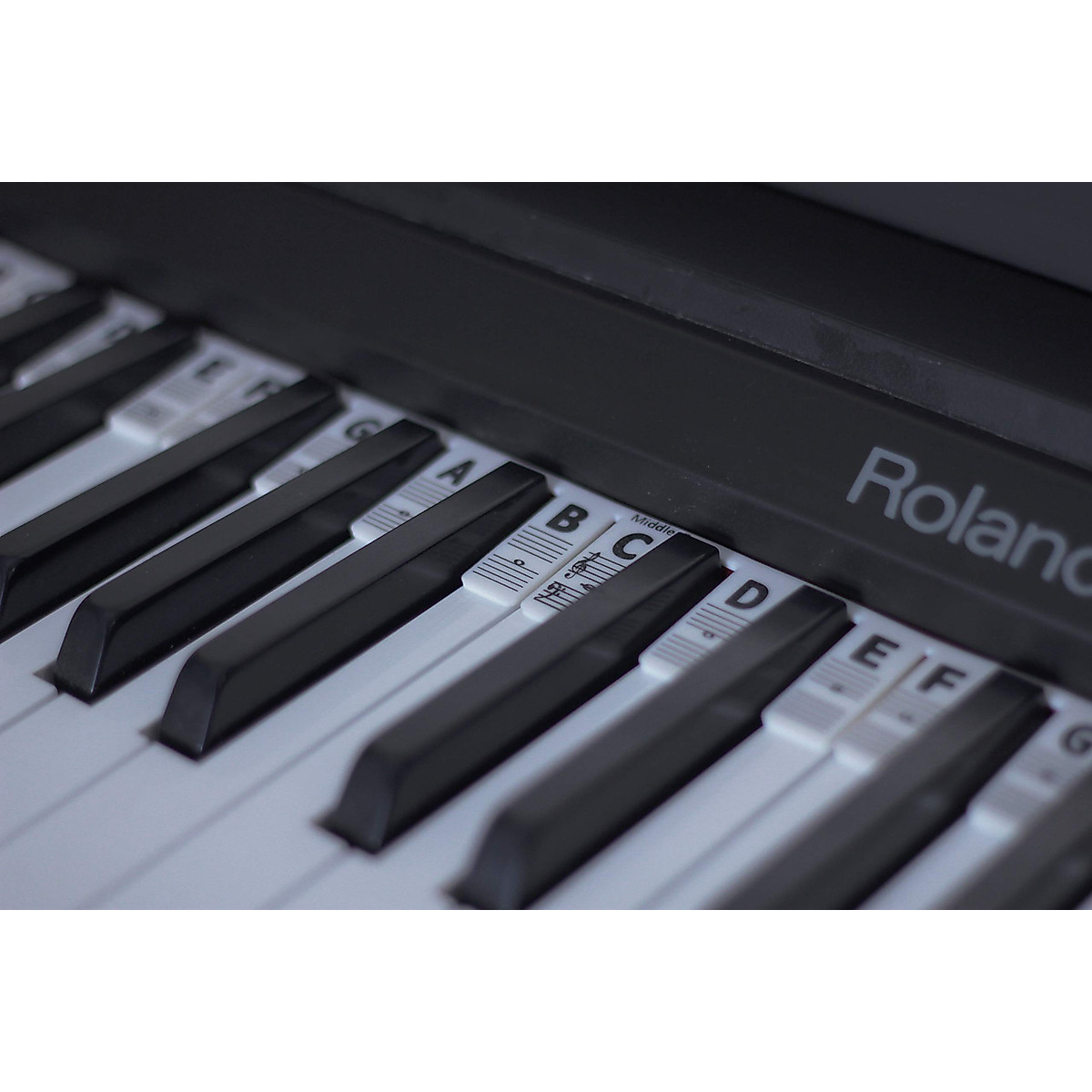 The Piano Rake (Piano Guide) | Learn Notes Instantly | Ultimate Accessory | Better Than Messy Stickers | Fits All Full-Size Key Pianos & Keyboards | 35 Key Length Shows Grand Stave