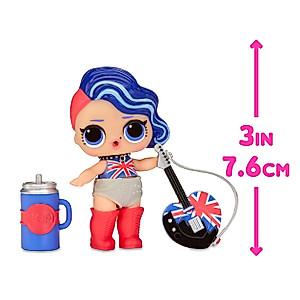 L.O.L. Surprise! OMG House of Surprises Lil Music Tour Playset with Cheeky Babe Collectible Doll and 8 Surprises, Dollhouse Accessories, Holiday Toy, Great Gift Kids Ages 4 5 6+ Years Old & Collector