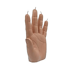 Bleeding Hand Candle Bloody Palm Wax Light Halloween Horror Decoration Prop