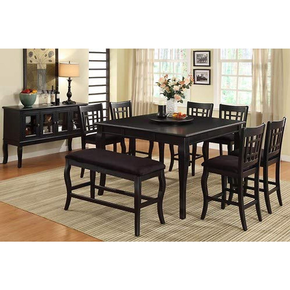 Milton Greens Stars Burgos Bench, 43 by 17 by 26-Inch, Gray