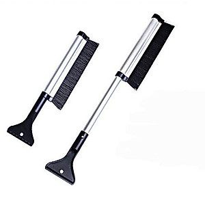 Kovot Telescoping Ice Scraper and Snow Brush - Extends from 17" to 24"
