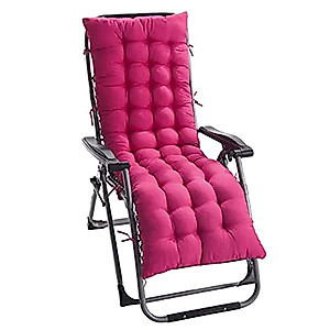 Beach High Sun Lounger Cushion Sunbed Pillows Cover Thick Chair Pads for Outdoor Garden Patio Back Chair Relaxer