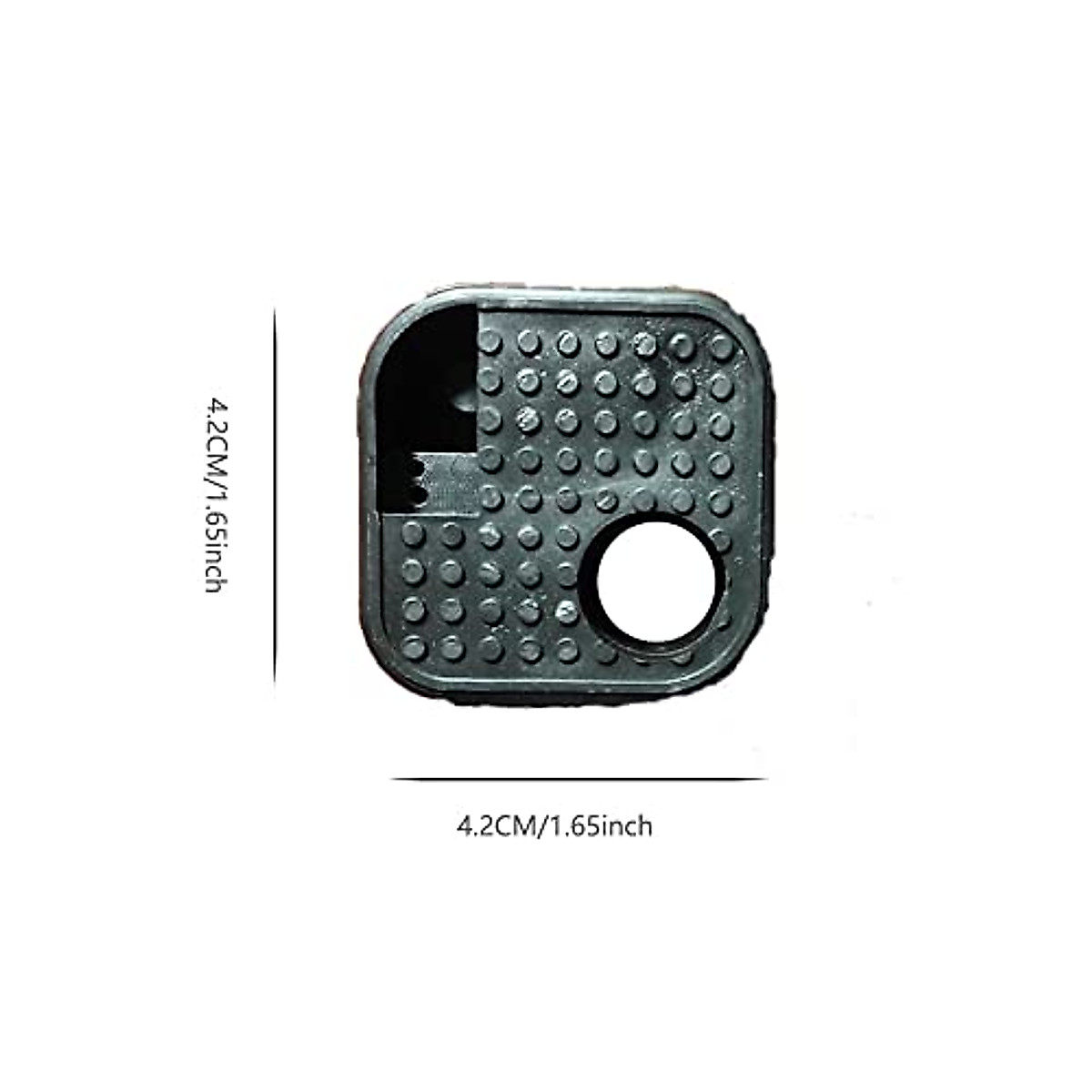 UtySty 4 Pack Folding Chair Replacement Foot with Screws Camping Outdoor Stool Outside Lawn Table Feet for Pole Swivel Joint Base Camp Fishing Seat Repair Accessories Maintenance Replace (14mm/0.55")