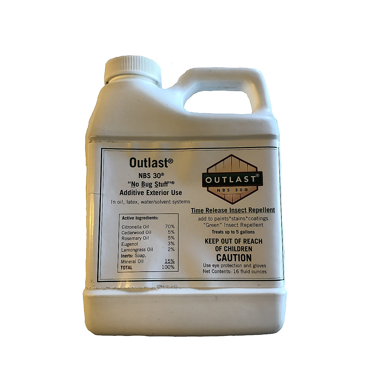 Outlast NBS30 - No Bug Stuff Paint Additive - 16 oz Bottle