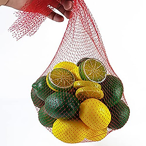YOOHUA 150PCS Seafood Boiling Bags Bulk, Plastic Shellfish Clam Mesh Bags, Fruit and Vegetable Produce Packaging Net