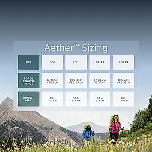 Osprey Aether 65 Men's Backpacking Backpack , Garlic Mustard Green, Large/X-Large