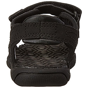 Timberland Adventure Seeker Two-Strap Sandal (Big Kid),Blackout,6 M US Big Kid