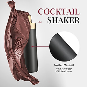 KITVINOUS Cocktail Shaker, 22oz Martini Shaker with Built-In Strainer for Home Bartender, Premium Stainless Steel Margarita Shaker