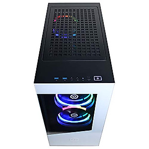 CyberpowerPC Gamer Master Gaming PC, AMD Ryzen 3 3100 3.6GHz, GeForce GT 1030 2GB, 8GB DDR4, 240GB SSD, 2TB HDD, WiFi Ready & Win 10 Home (GMA888A4), White