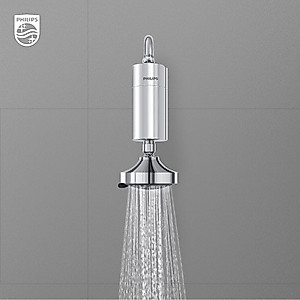 Philips Shower Filter cartridge, NSF certified KDF Material Double Mesh Filtration, Reducing Chlorine/Impurities/Rust Sediments (shower filter cartridge)