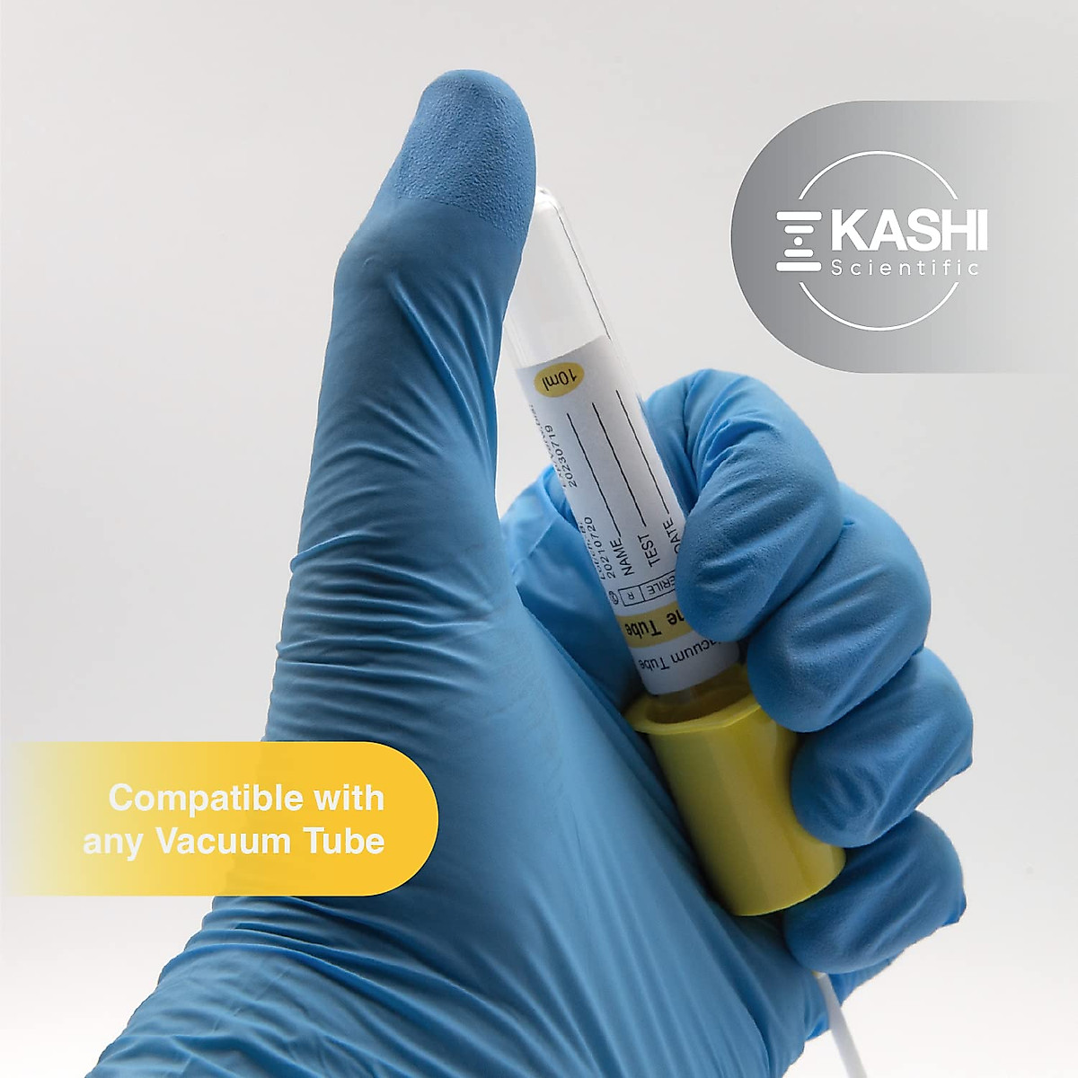 Kashi Scientific Urine Transfer Straw - Urine Collector Device for Vacuum Tubes and Cups - Individually Wrapped - Sterile -100/pack