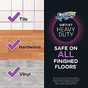 Swiffer WetJet Multi-Purpose Floor Cleaner Solution Refill, Vinyl, Tile & Laminate Floor Mopping and Cleaning, 1.25 Liter (2 Pack)