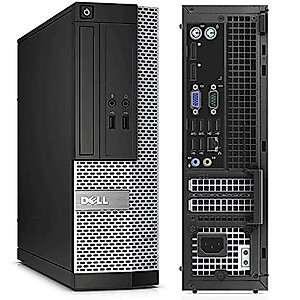 Dell OptiPlex 7020 Computer Desktop PC, Intel Core i5, 8GB RAM, 1TB HDD, MTG New 22 inch LED Monitor, RGB Speaker and Keyboard Mouse, WiFi, Windows 10 Pro (Renewed)