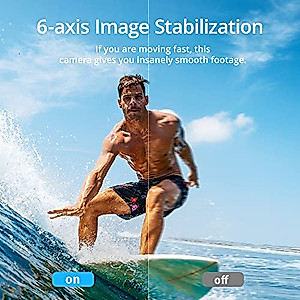 AKASO Brave 7 4K30FPS 20MP WiFi Action Camera with Touch Screen IPX8 33FT Waterproof Camera EIS 2.0 Zoom Support External Mic Voice Control with 2X 1350mAh Batteries Vlog Camera