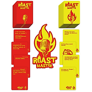 RoastMaster Card Game, Hilarious Roast Game for Party Game Nights - New Adult Card Game by Kids Against Maturity (First Edition)