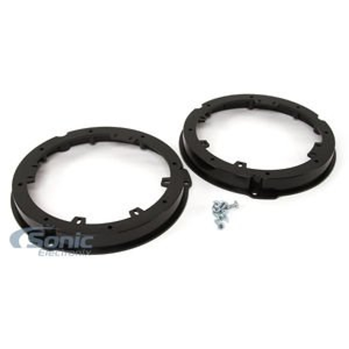 Metra 82-5605 Rear 6.5-Inch Speaker Wire Wall Plate (Speaker Wall Plate) 1 Pair - Black