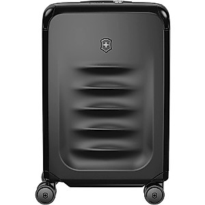 Victorinox Spectra 3.0 Frequent Flyer Plus Carry-On - Modern Hardside Carry-On Luggage - Rolling Suitcase with Spinner Wheels - Holds Travel Accessories - 45 Liters, Black