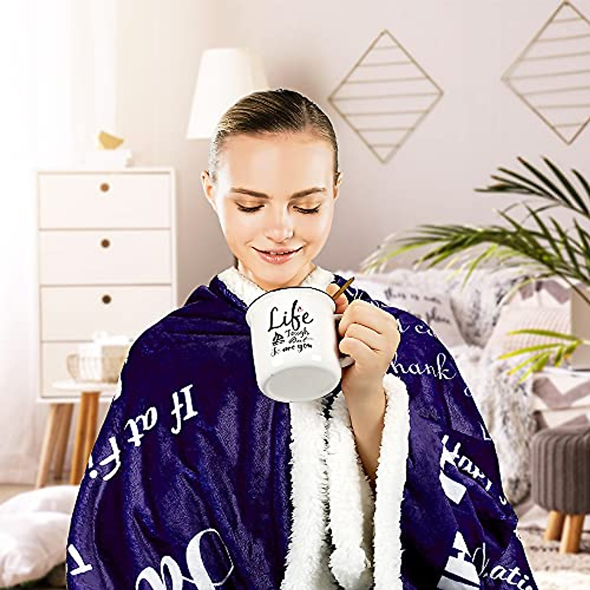 Bniutcer Get Well Soon Gifts for Women - Care Package Feel Better Soon Gifts, Self Care Gifts Baskets - Thinking of You Gift Box for Female Mom Sister Coworker