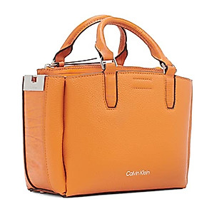 Calvin Klein Rita 2 in 1 Organizaional Mini Bag Crossbody, Flame Orange