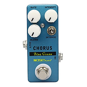 MOSKYAudio Mini Blue Ocean Chorus Guitar Effect Pedal Single Pedal Effect True Bypass