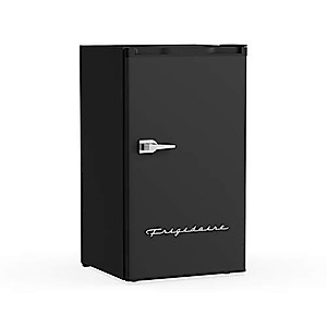 FRIGIDAIRE EFR331-BLACK 3.2 Cu ft Eraser Board Mini Compact Dorm Fridge (Black)