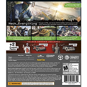 Watch Dogs 2: Deluxe Edition (Includes Extra Content) - Xbox One