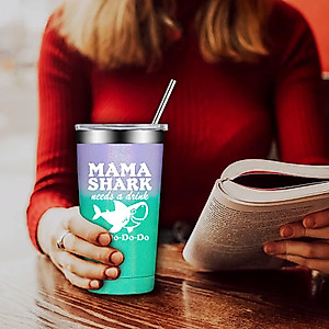 Fufendio Mothers Day Gifts for Mom from Daughter - Funny Best Mom Birthday Gifts from Son, Kids - Tumbler Mug Cup